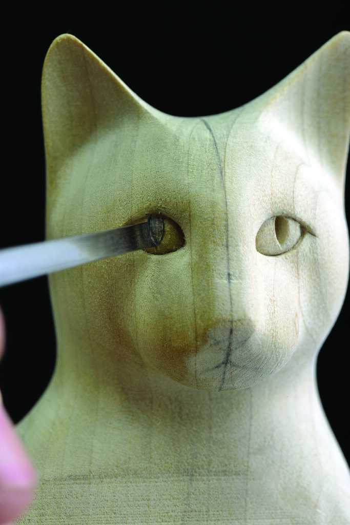 Carving a Cat - Woodworkers Institute