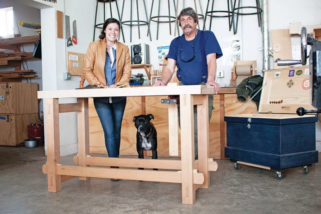 Build an Affordable Knock-Down Workbench at Home