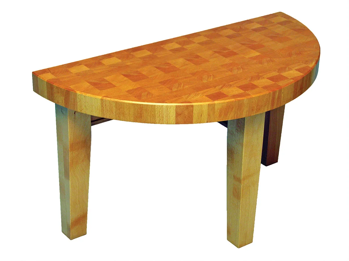 Build a Butcher's Block End Table with Beech End Grain