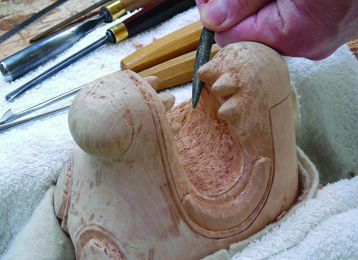 Steve Bisco's Dragon Head Replica of Viking Artistry