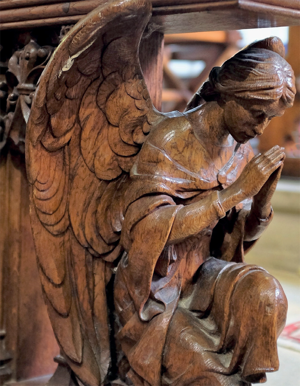 Interview with Ecclesiastical Carver Violet Pinwill