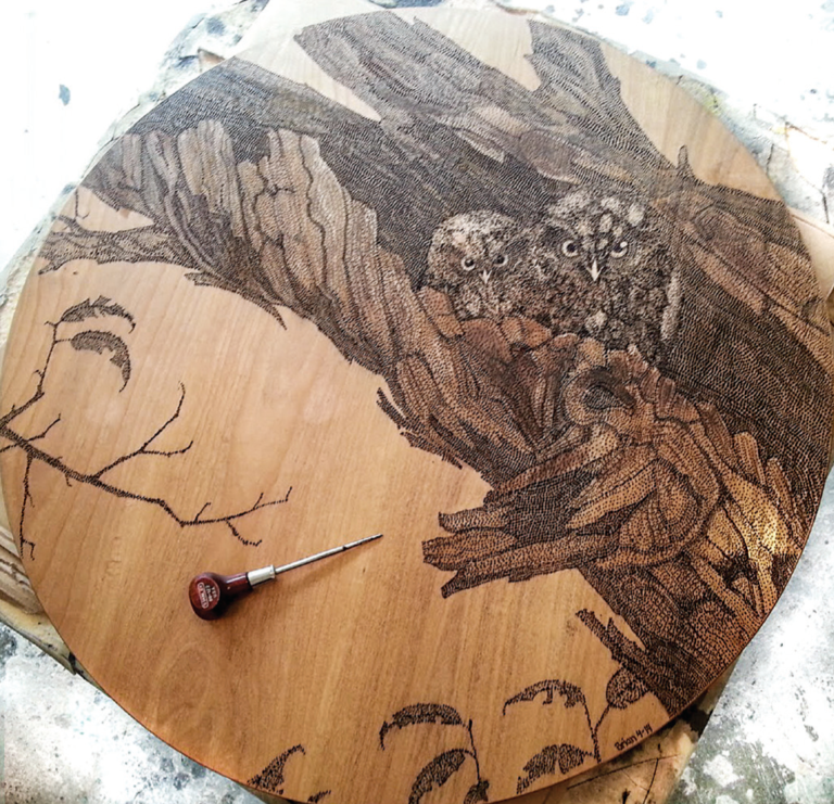 Make Woodwork Pop with Stippling Techniques by Brian Kawal