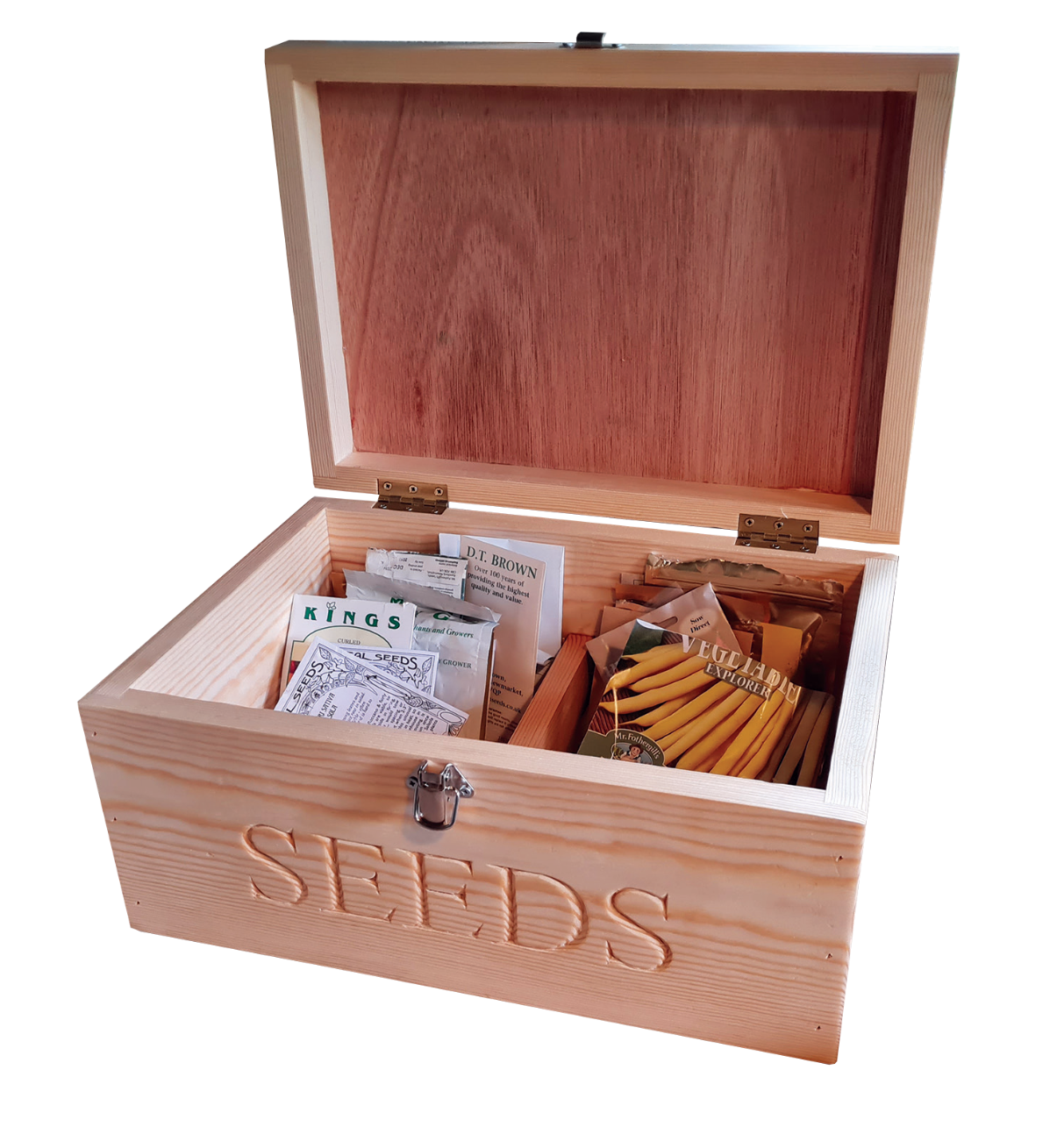 How to Make a Seed Storage Box with Carved Detail
