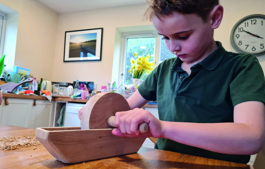 Kev Alviti's DIY Grain Mill Inspired by Historic Milling