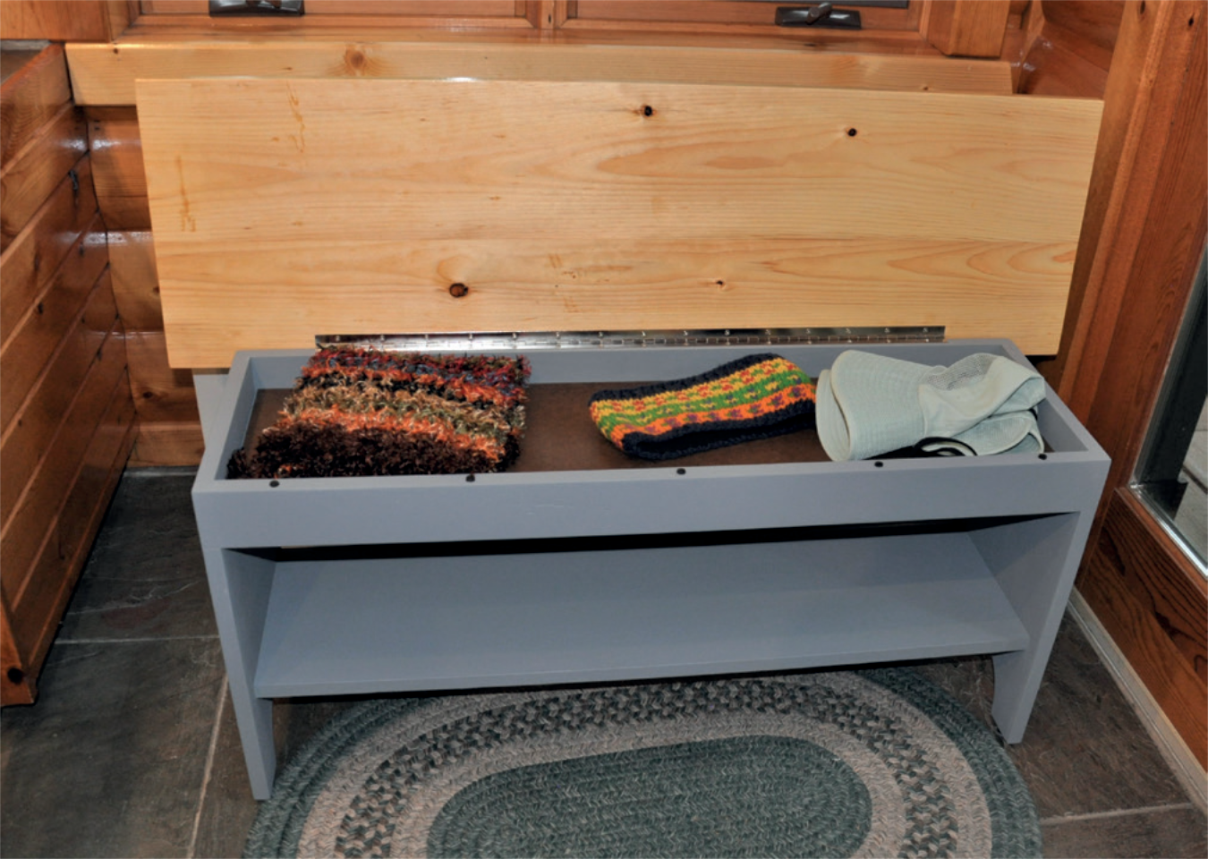 Mark Palma's Modern Take on Traditional Five-Board Bench