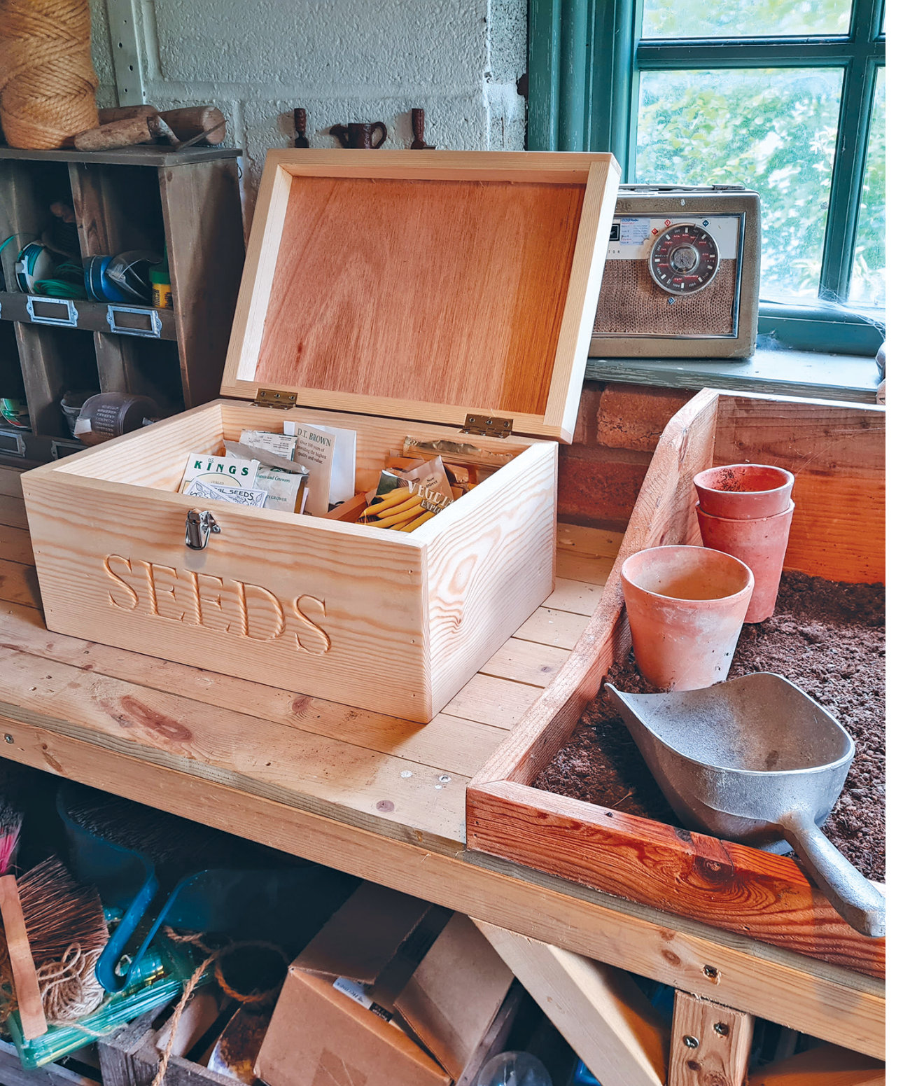 How to Make a Seed Storage Box with Carved Detail