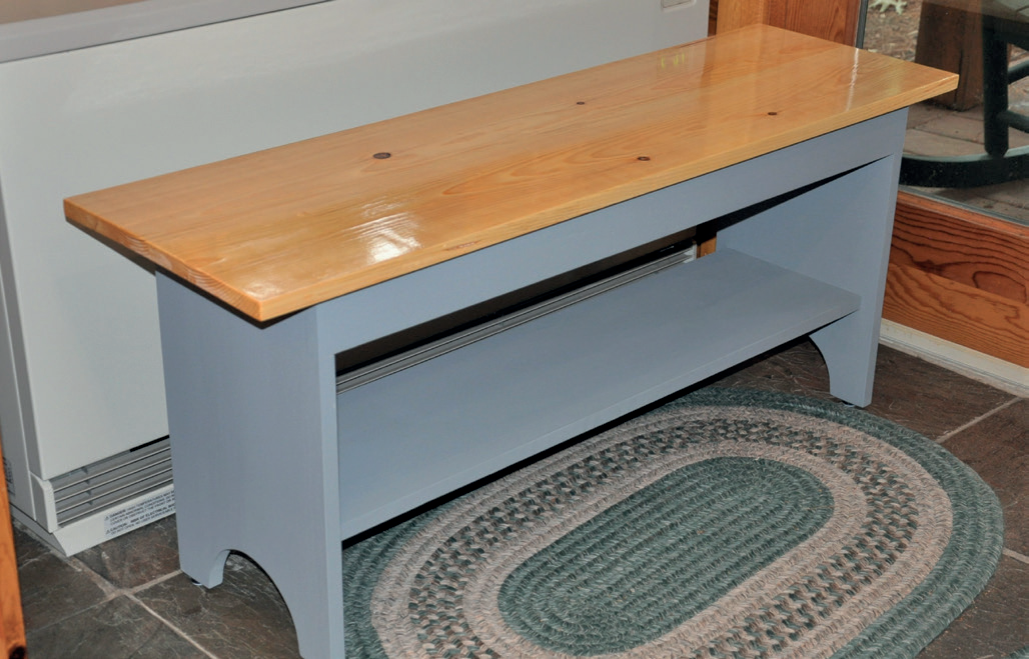 Mark Palma's Modern Take on Traditional Five-Board Bench