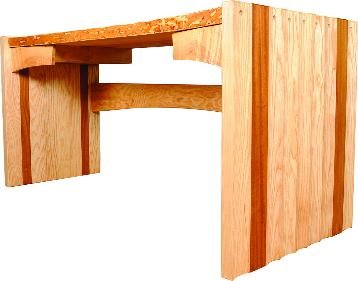 Crafting a Stunning Waney Edge Desk from Home-Grown Timber