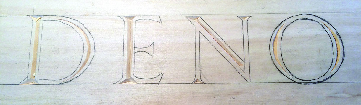 Murray Taylor on Letter Carving: Focus on Spacing & Projects