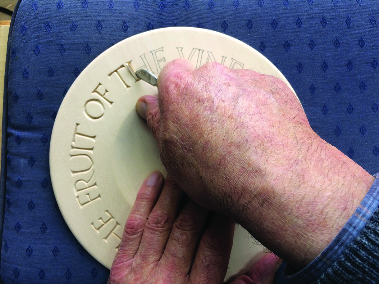 Murray Taylor on Letter Carving: Focus on Spacing & Projects