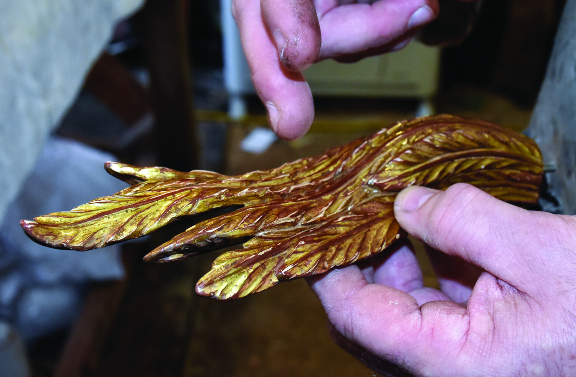 Master Gilder Paul Wilson's Tips for Gilding Awkward Shapes