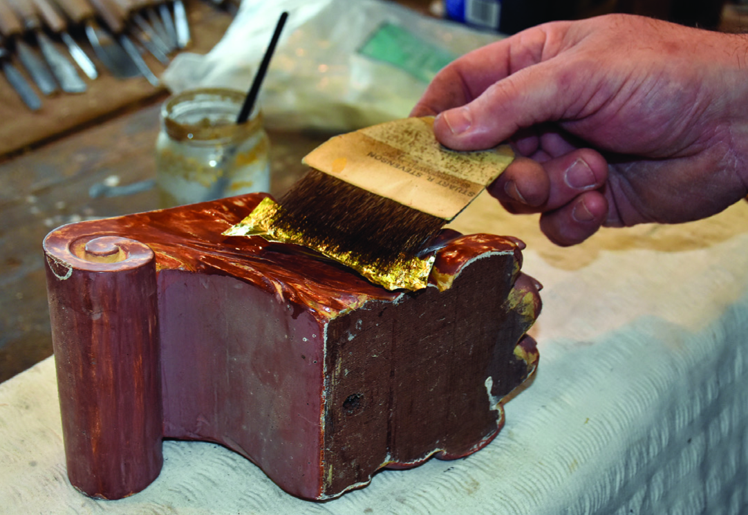Master Gilder Paul Wilson's Tips for Gilding Awkward Shapes