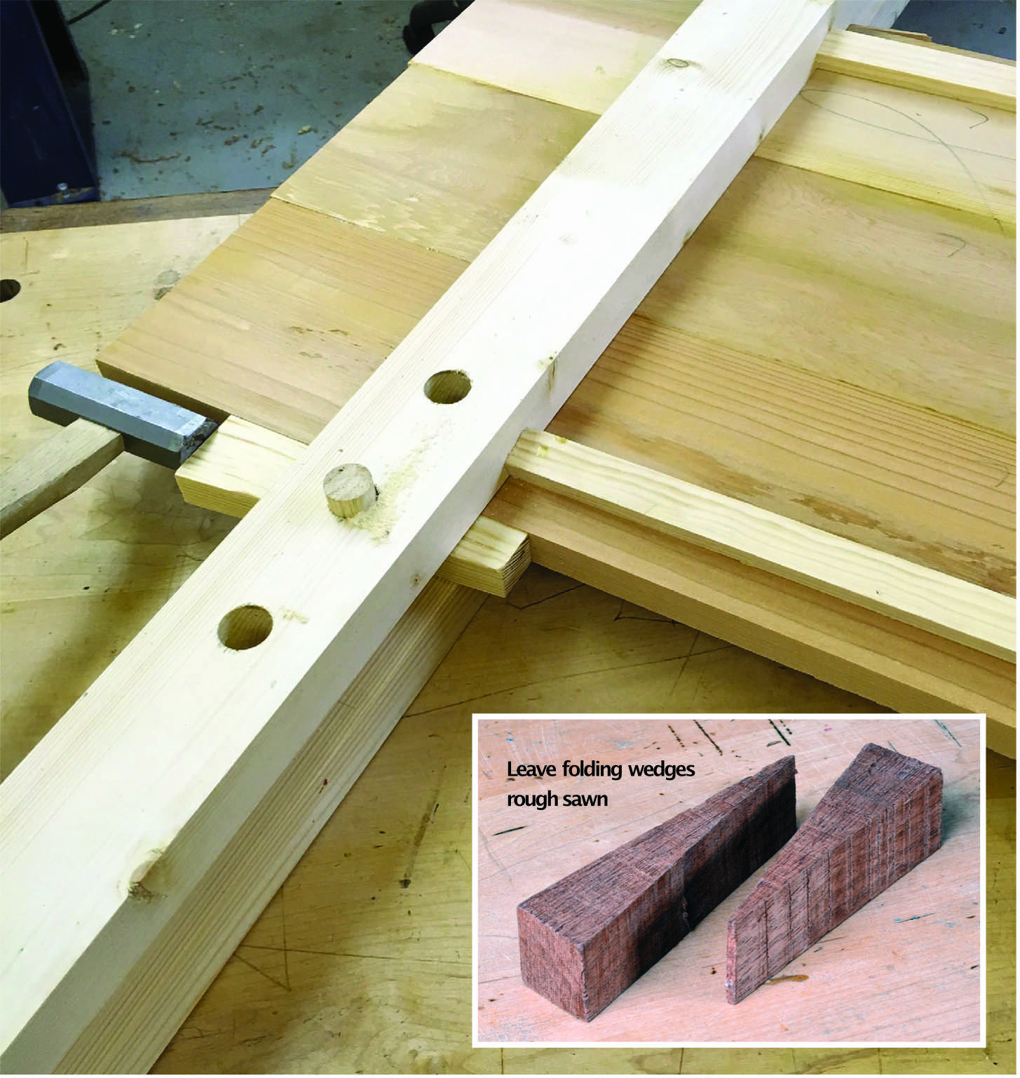 Build Wooden Sash Clamps for Furniture Making