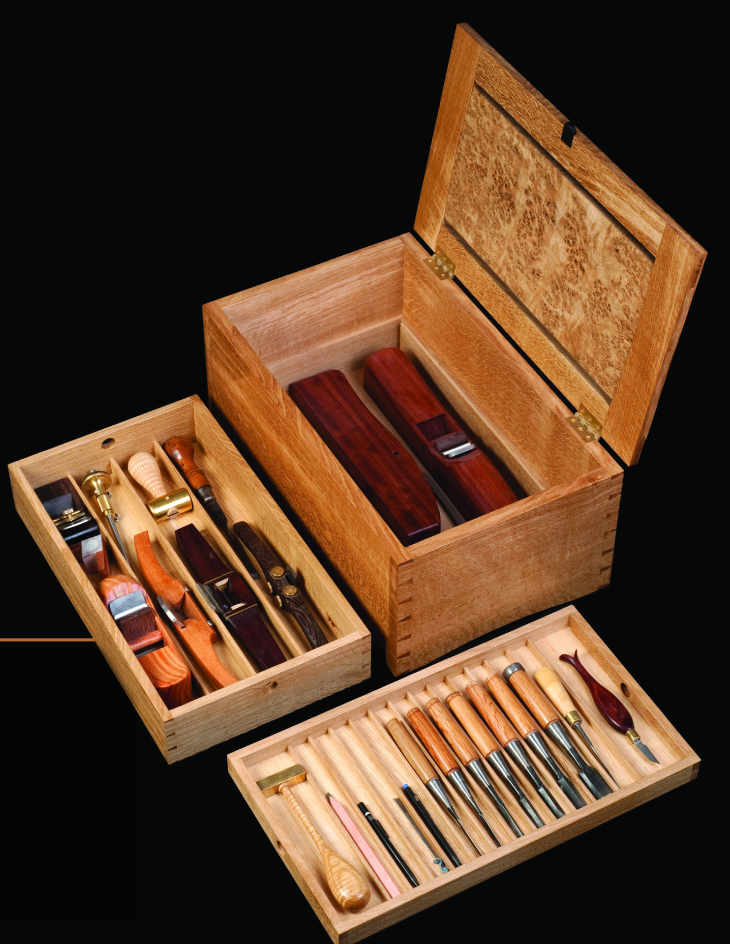Create a Custom Toolbox with Expert Dovetail Joints