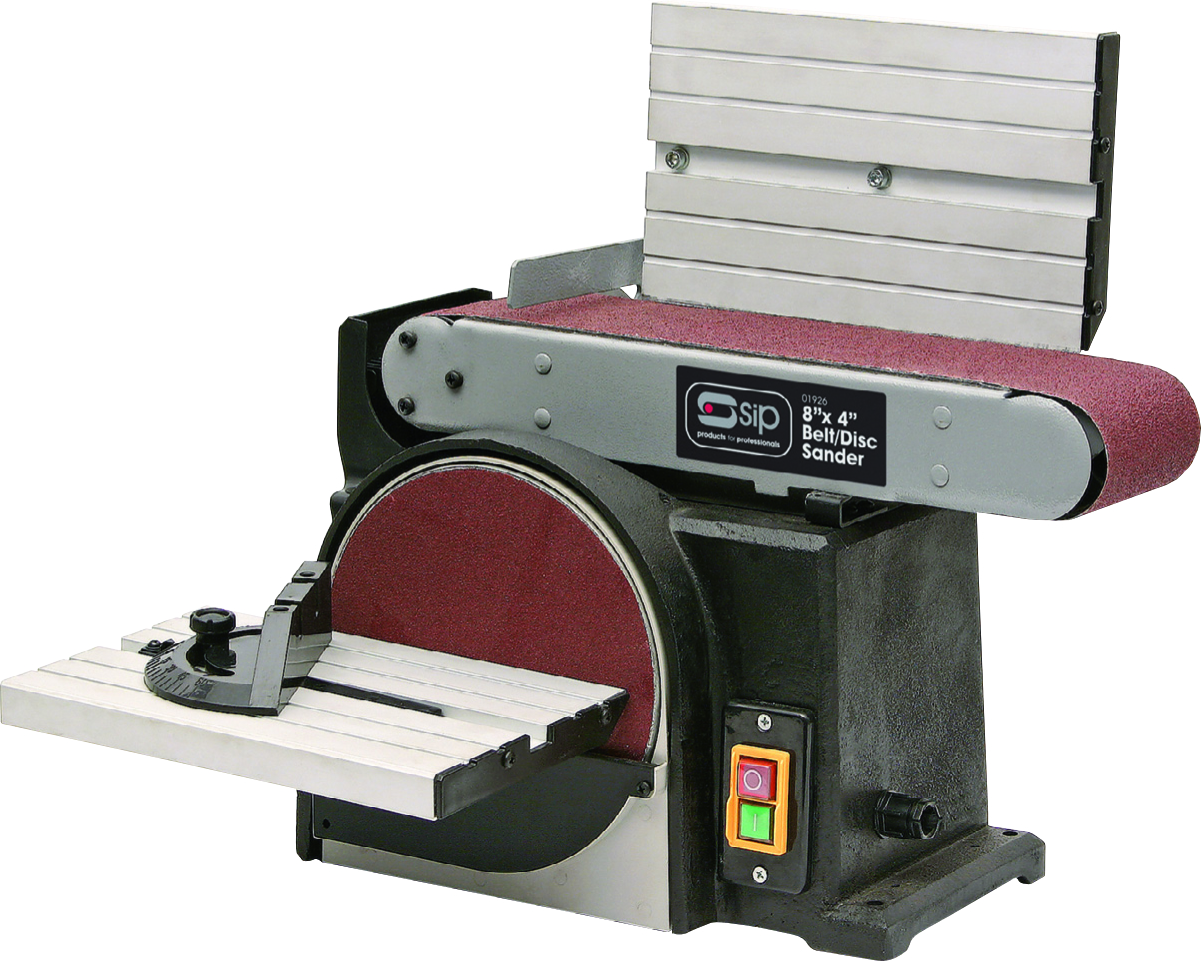 Master Sanding with Static Disc & Belt Sanders