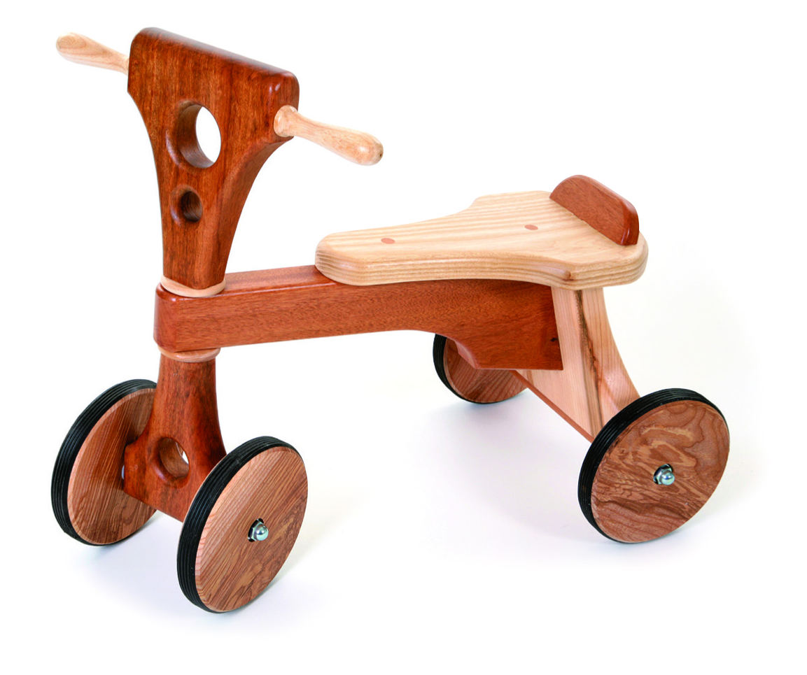 Craft a Heirloom Wooden Bike for Kids at Home