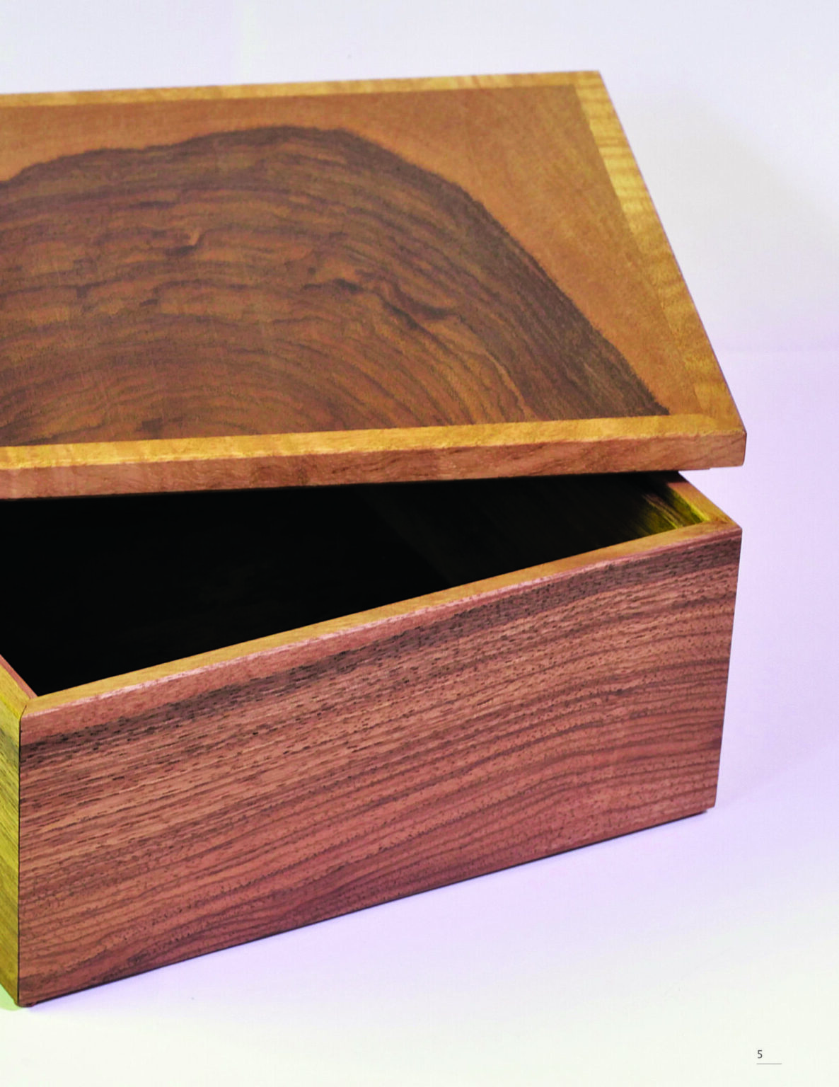 Creating a Walnut Box with Secret Mitre Dovetails