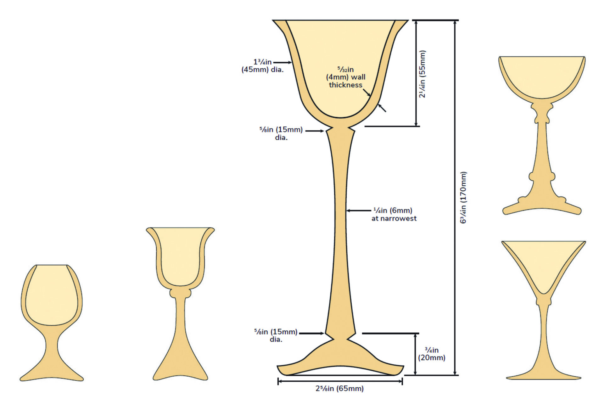 Master Goblet Woodturning with Mark Baker's Guide