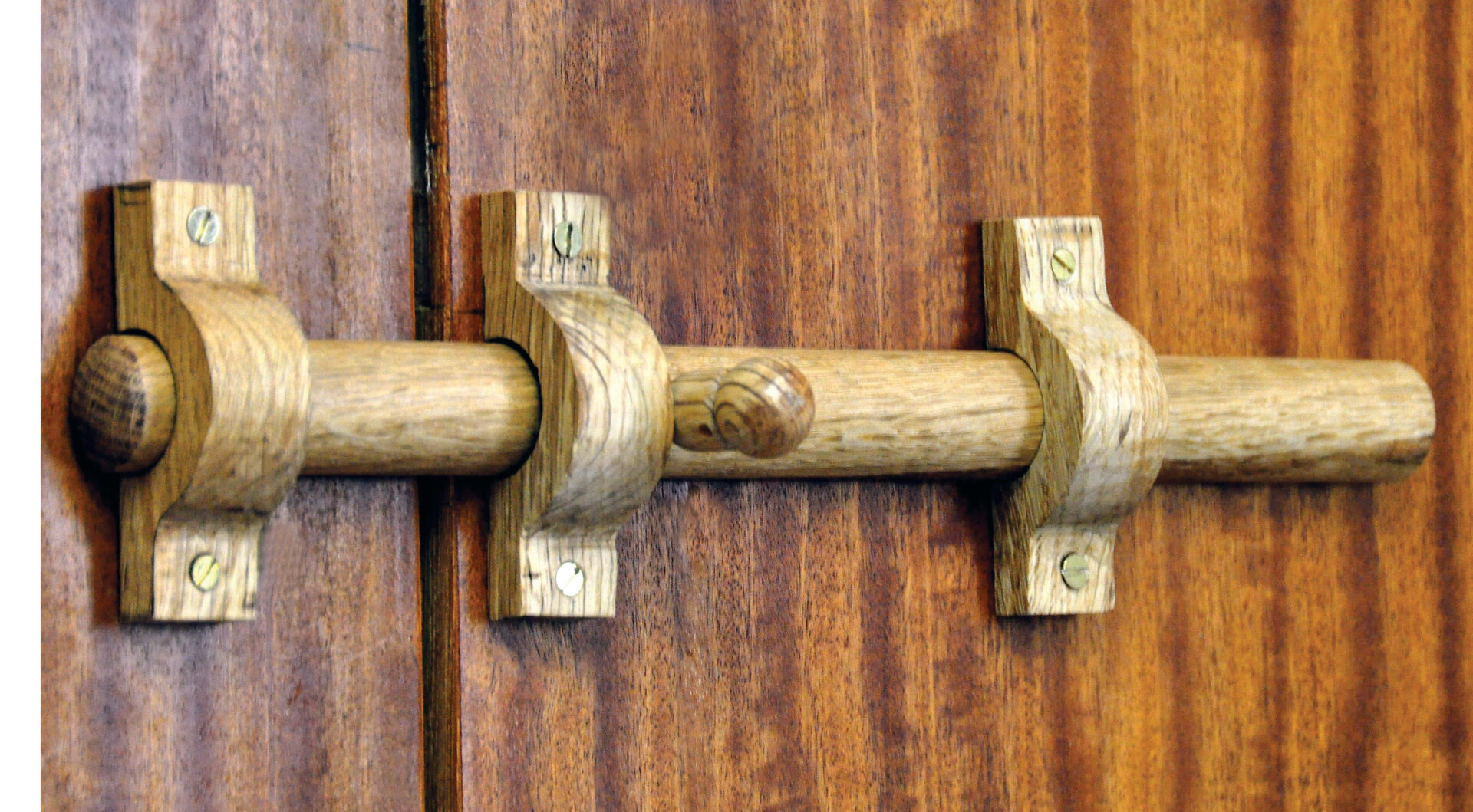 Craft a Rustic Wooden Bolt from Scrap Timber