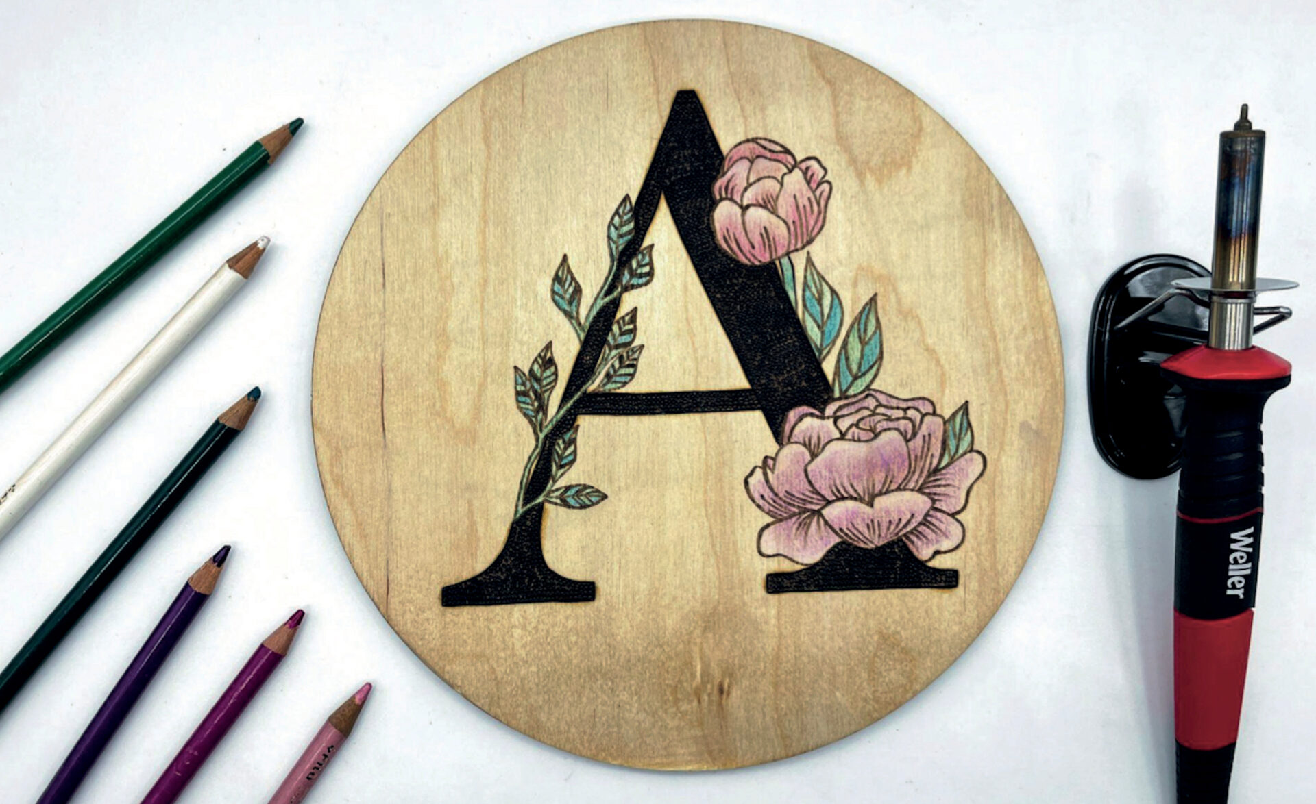 Create Vibrant Floral Art with Pyrography Techniques