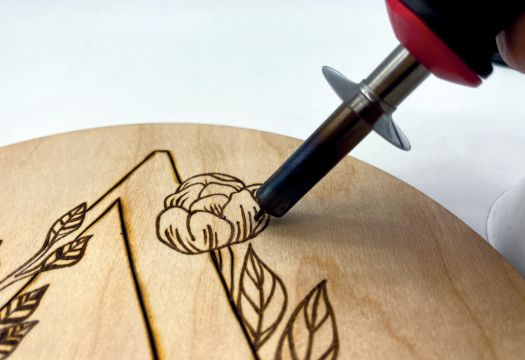 Create Vibrant Floral Art with Pyrography Techniques